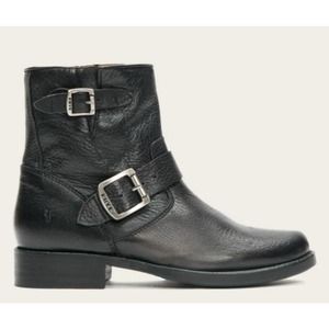 Frye | Shoes | Frye The Vicky 6 Boot In Black Leather 6 | Poshmark